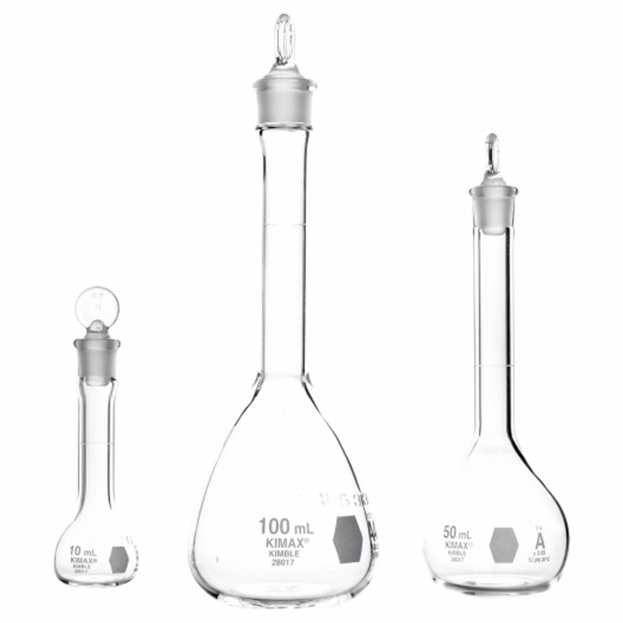 Borosilicate Glass, 2 L Capacity - mL, Volumetric Flask - 52NF17|28017 ...