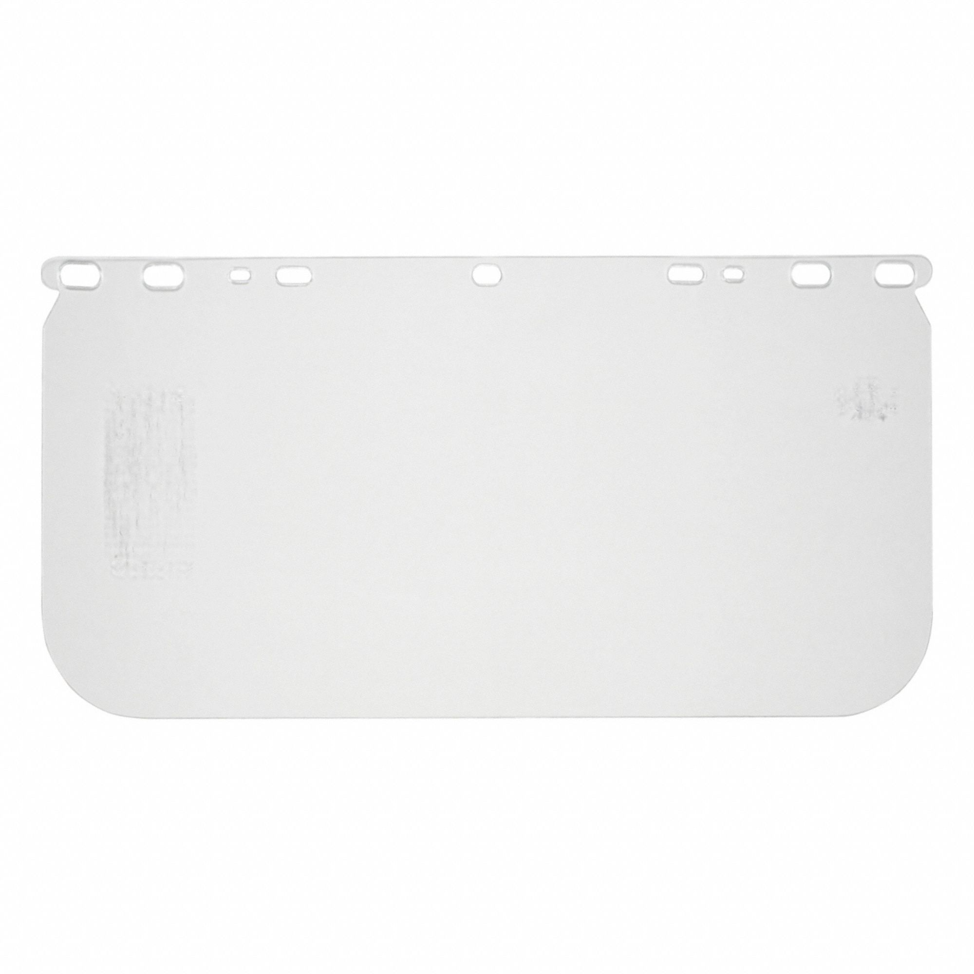 MCR SAFETY, 15 1/2 in Overall Wd, 8 in Overall Ht, Face Shield Visor ...
