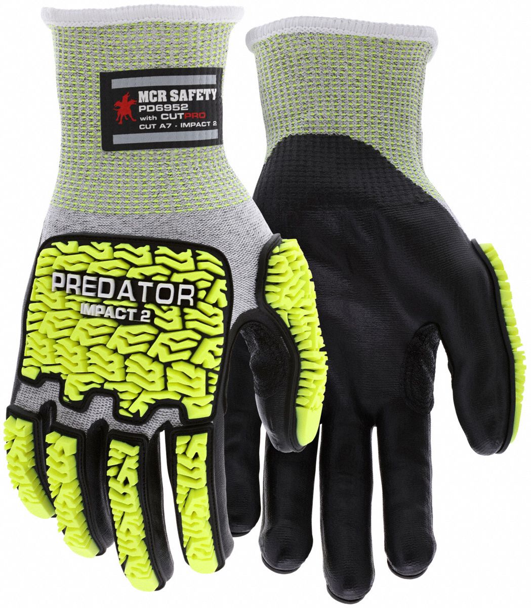 PREDATOR, S, Mechanics Glove, Mechanics Gloves - 821AX6|PD6952S - Grainger