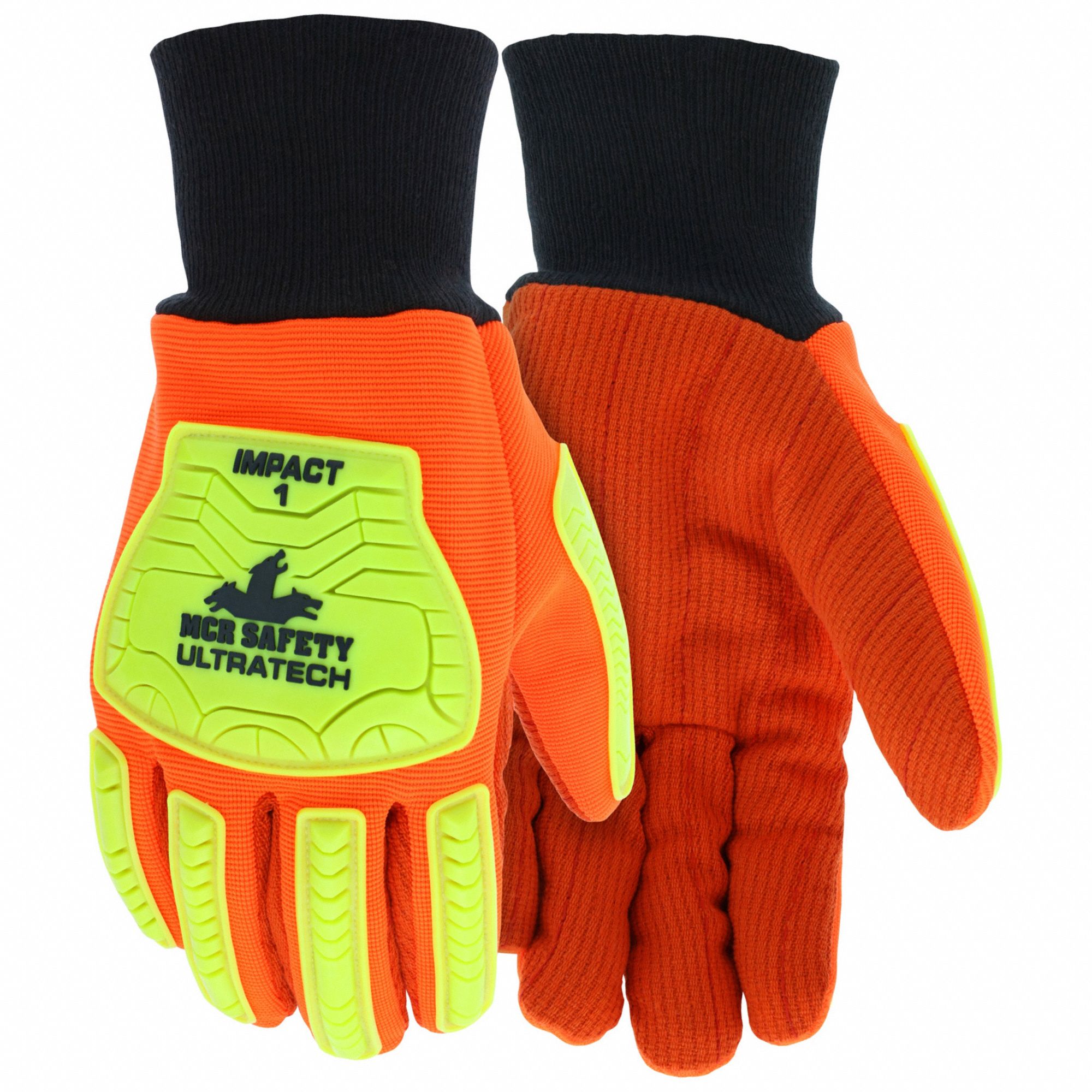 MCR SAFETY, L ( 10 ), Cut and Sewn Glove, Mechanics Gloves - 801C29 ...