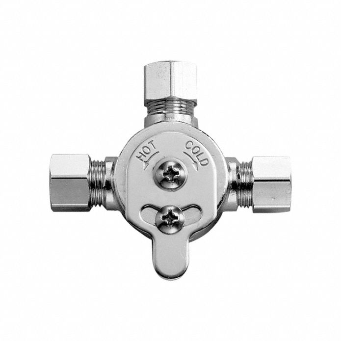 SLOAN, 3/8 in Inlet Connection Size, 3/8 in Outlet Connection Size ...