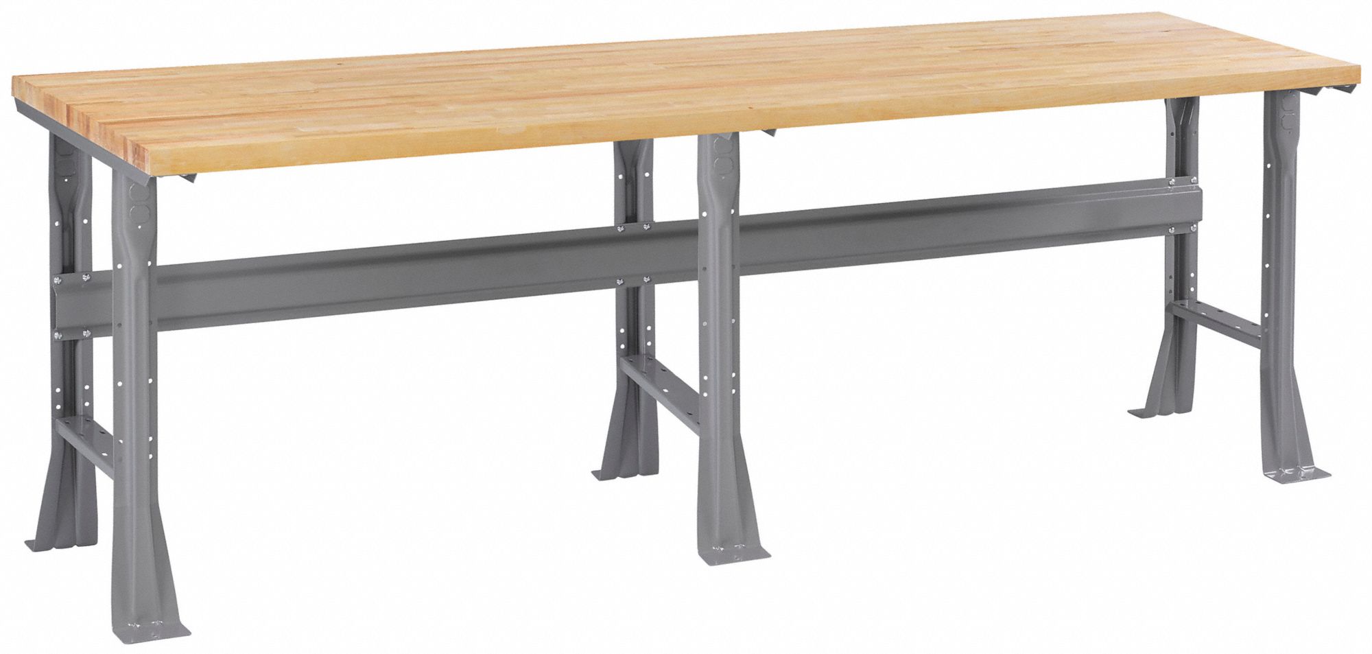 TENNSCO, Fixed Ht, Laminated Hardwood Butcher Block, Workbench - 4TKP2 ...