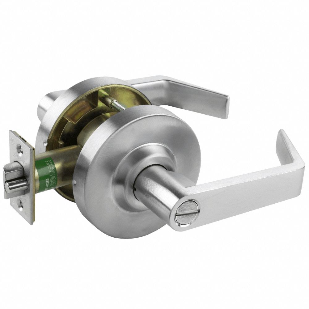 ARROW, Office Lever Locksets, Chrome, Door Lockset - 808W18|MLX11-SR ...