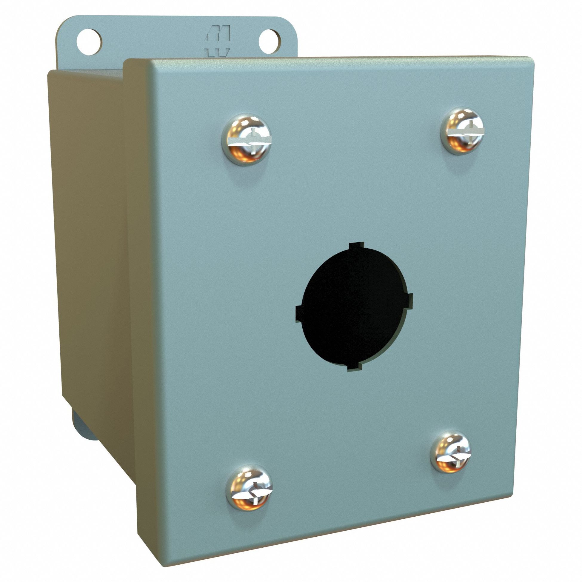 HAMMOND, 22mm, 1 Holes, Push Button Enclosure - 819ZH2|MPB1 - Grainger
