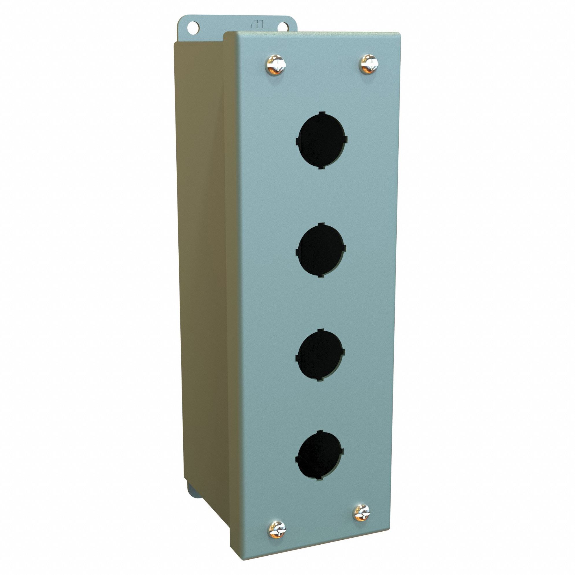HAMMOND, 22mm, 4 Holes, Push Button Enclosure - 819ZJ0|MPB4 - Grainger