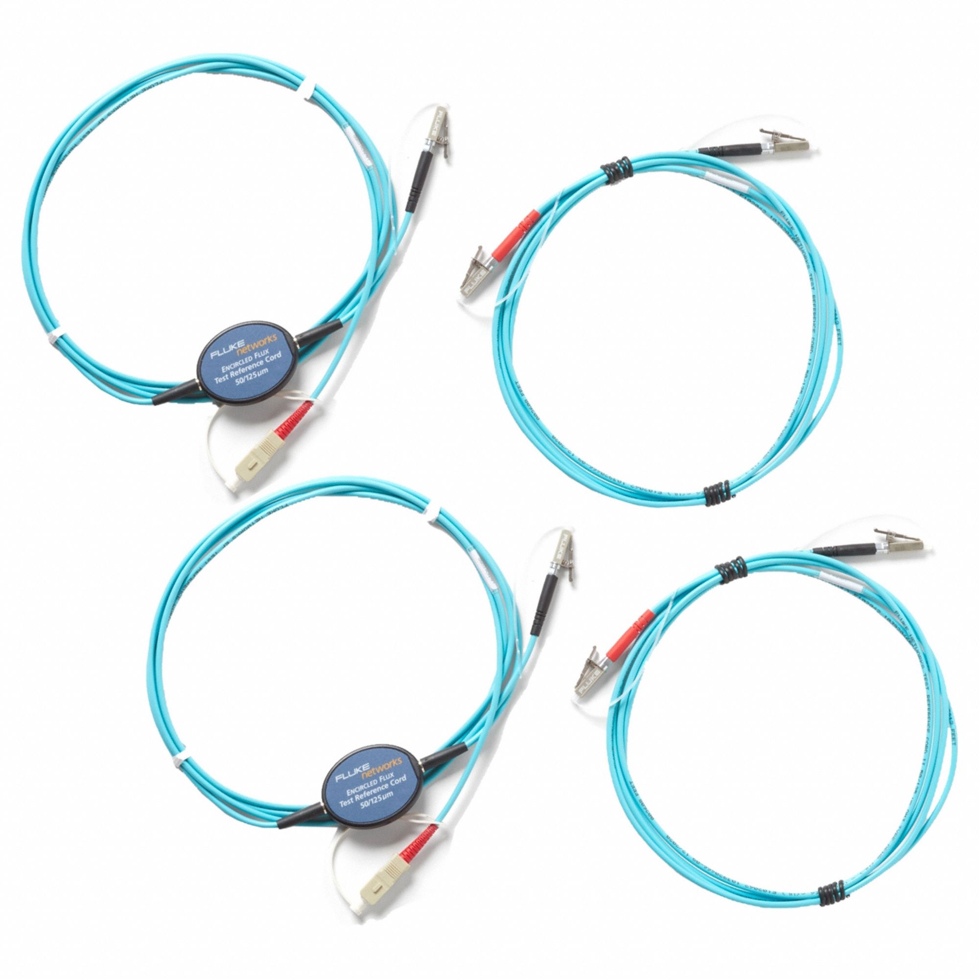 FLUKE NETWORKS, MRC-50EFC-SCLCKITM, LC/SC, MULTIMODE 50UM EF TRC KIT EM (2 SC/LC, 2 LC/LC ...