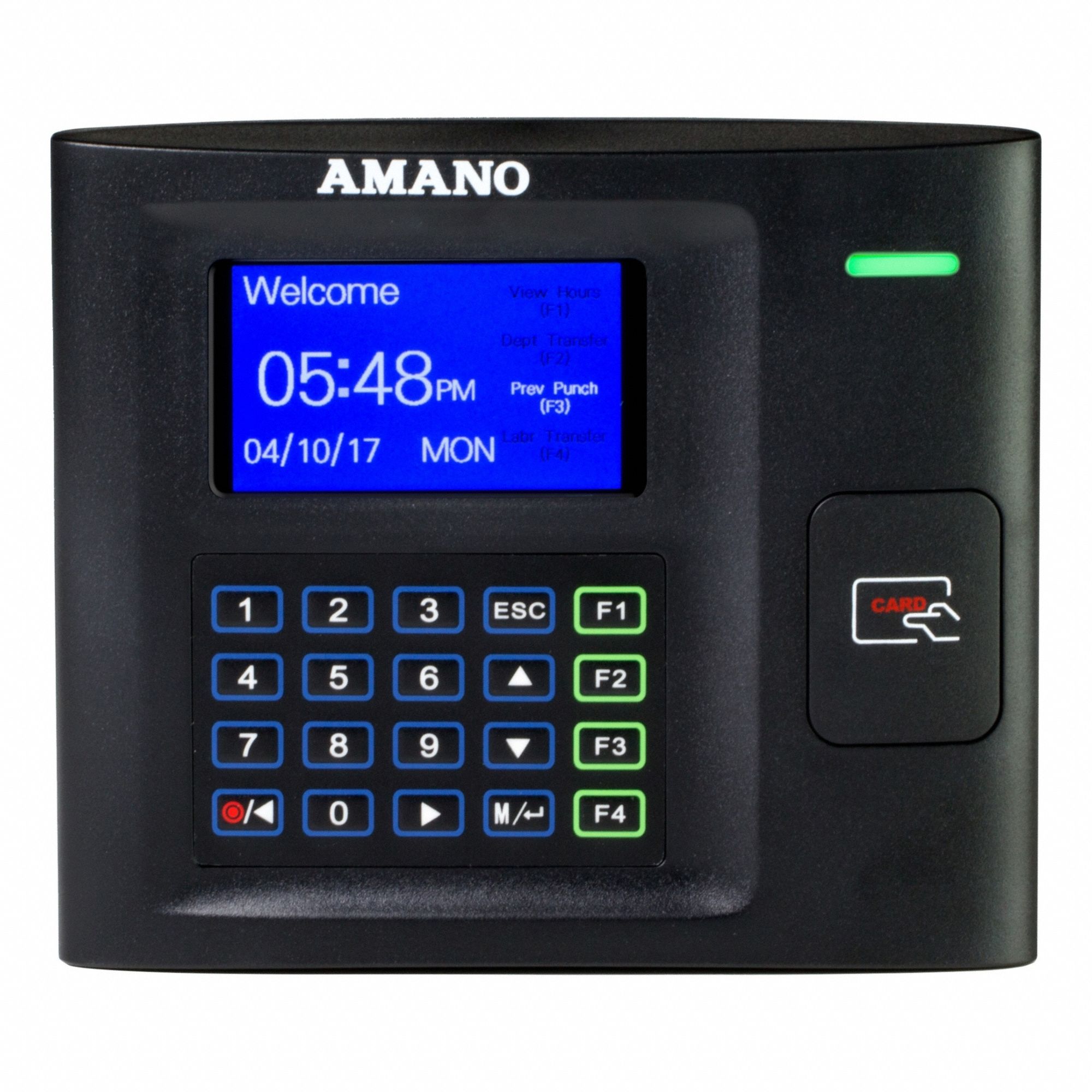 AMANO, Proximity Reader Clock Type, Digital, Time Clock - 796N91|MTX ...