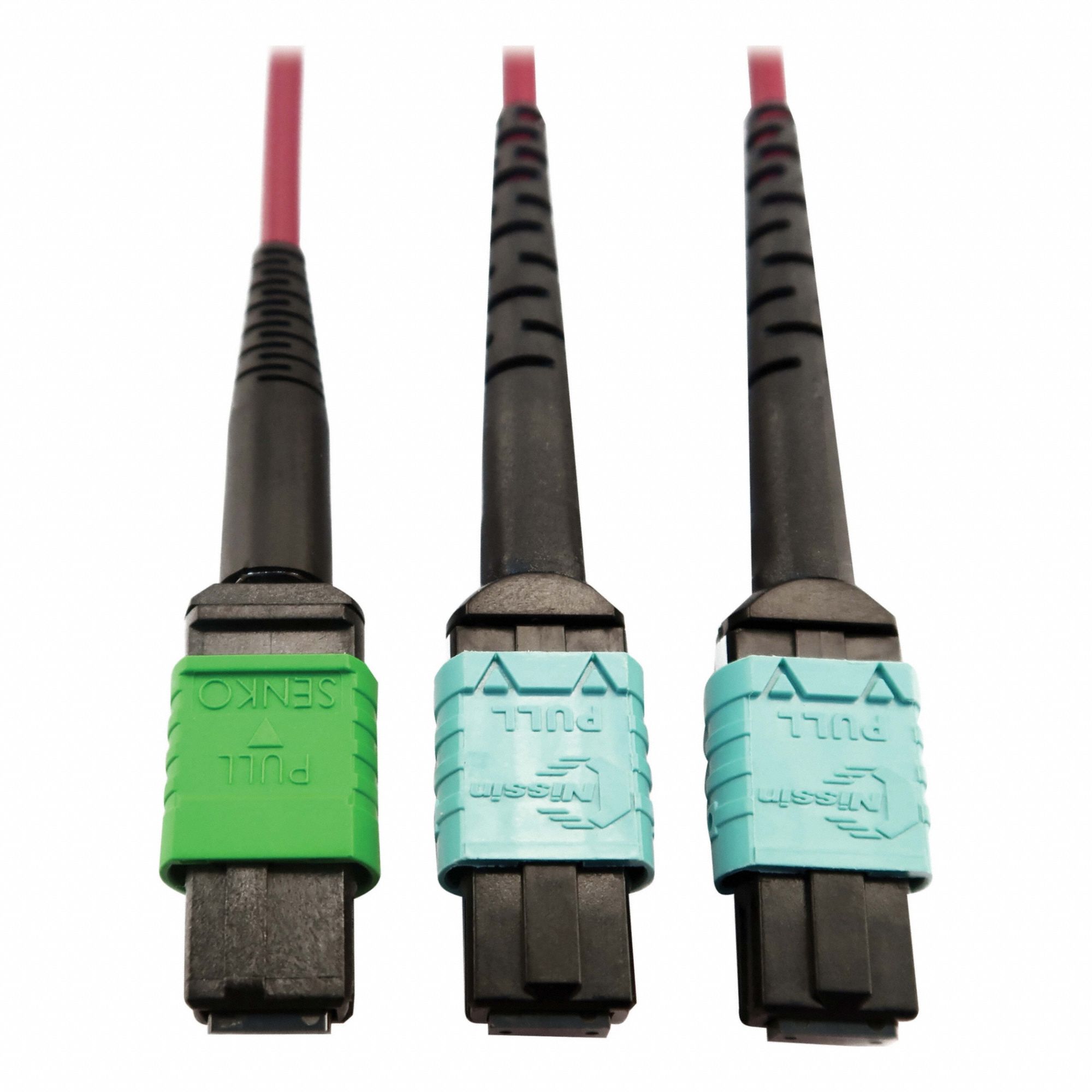 EATON TRIPP LITE, (1) 16F MPO/APC Female (Green) x (2) 12F MPO/UPC ...