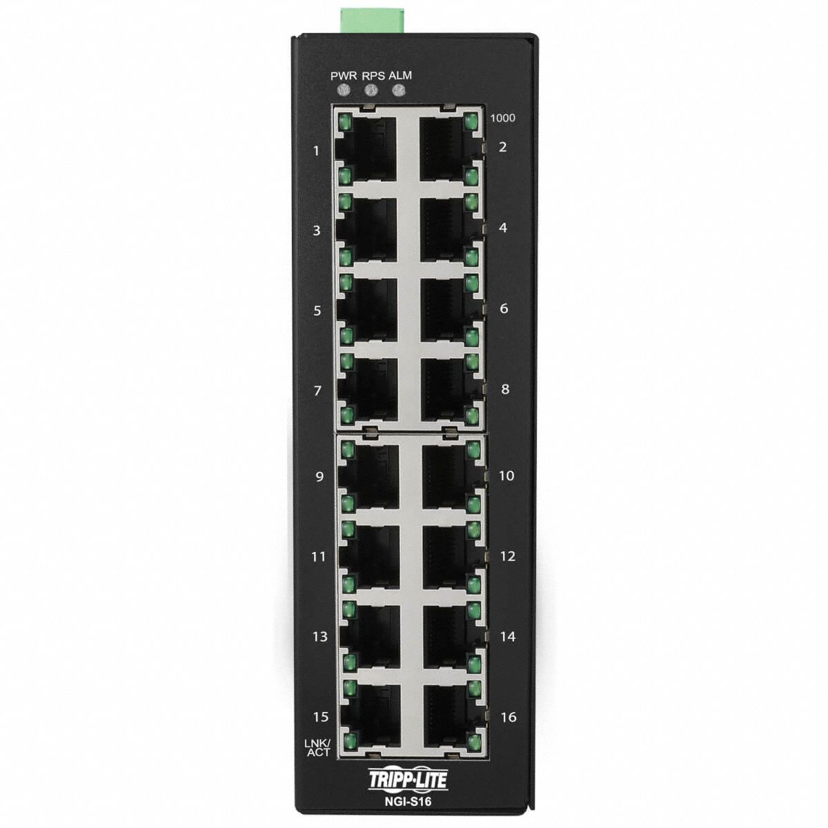 Ethernet Switch,16 Ports,2" W,6 1/4" H - Grainger