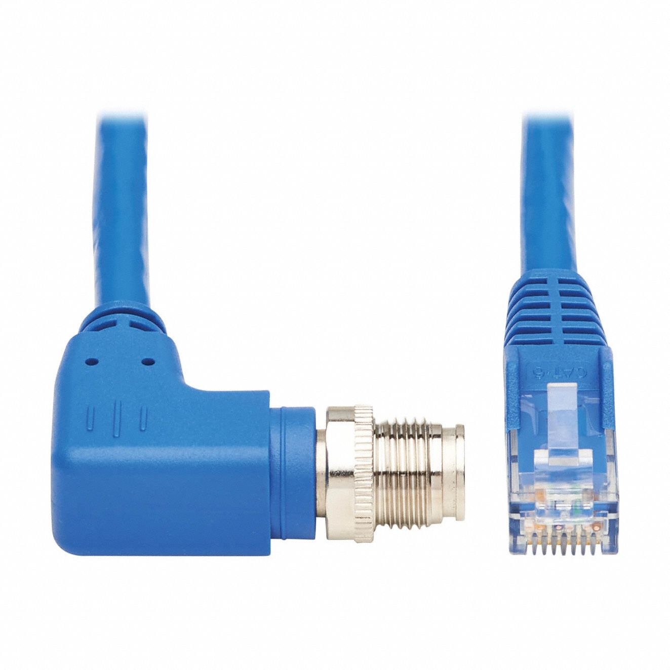 EATON TRIPP LITE, 6.6 ft Lg, X Coding, Ethernet Cable - 887P81|NM12-604 ...