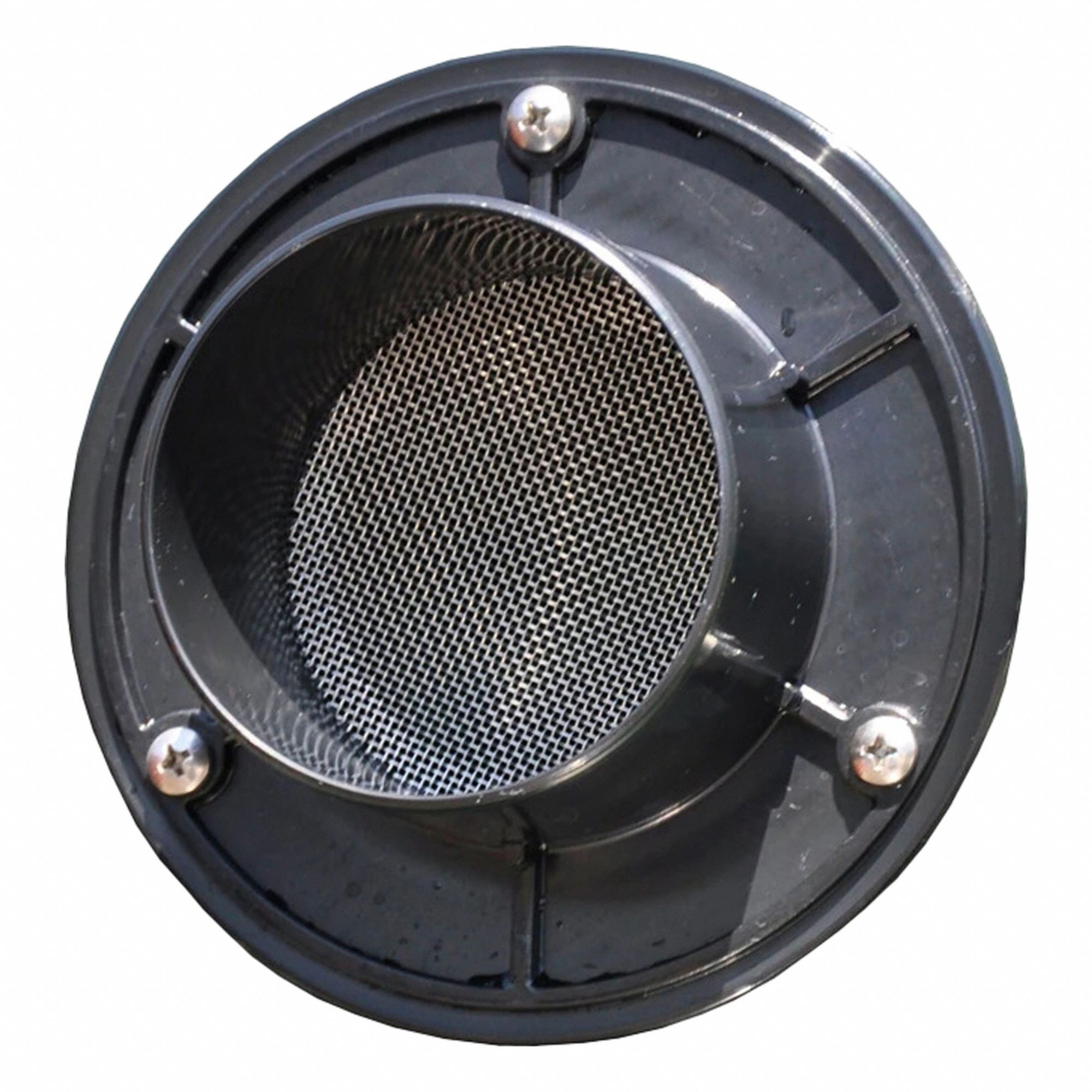 BUSHMAN, Black, 6 in Overall Ht, Overflow Screen - 826Y52|BCS120006-1 ...