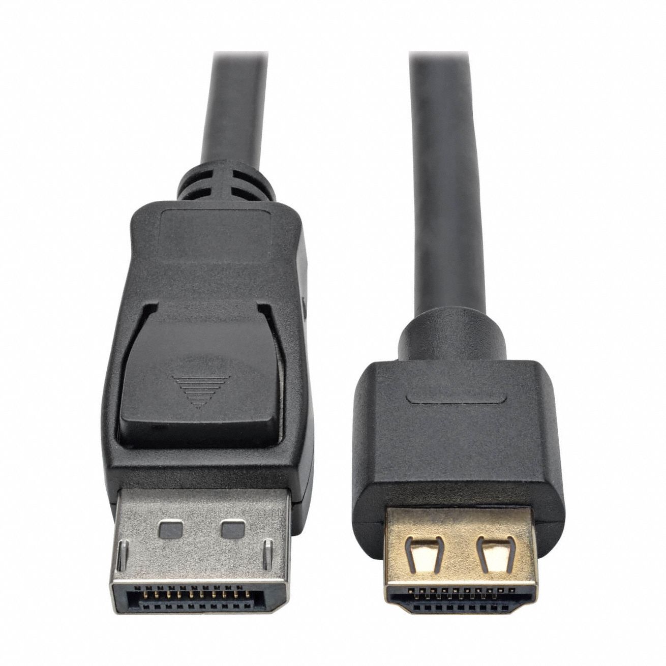 EATON TRIPP LITE, Display Port Male to HDMI Male Connection, 10 ft ...