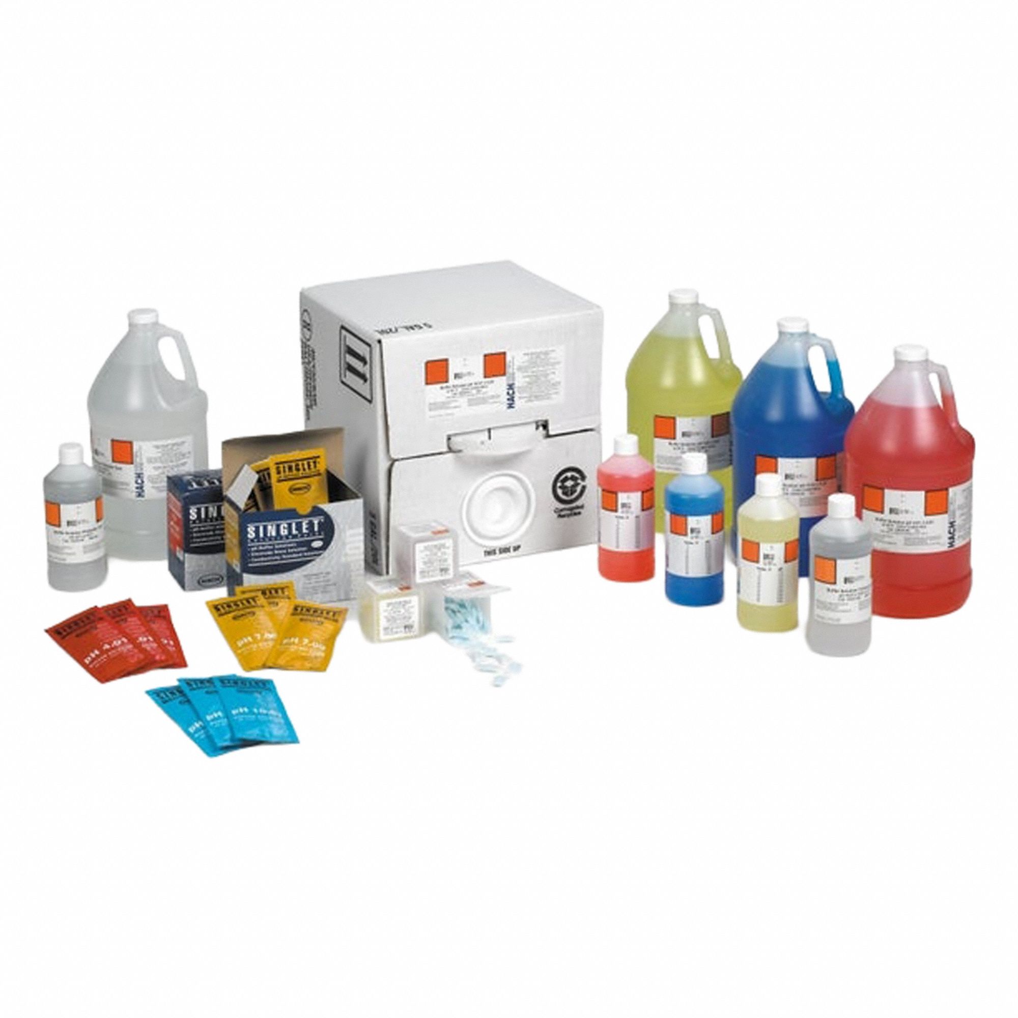HACH, 500 mL Volume, Bottle, Buffer Solution - 897WX2|1222149 - Grainger
