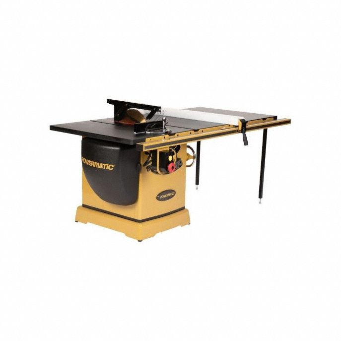 POWERMATIC, 460 V AC Volt, 6.7 A Current, Table Saw - 876FJ1|PM3000T ...