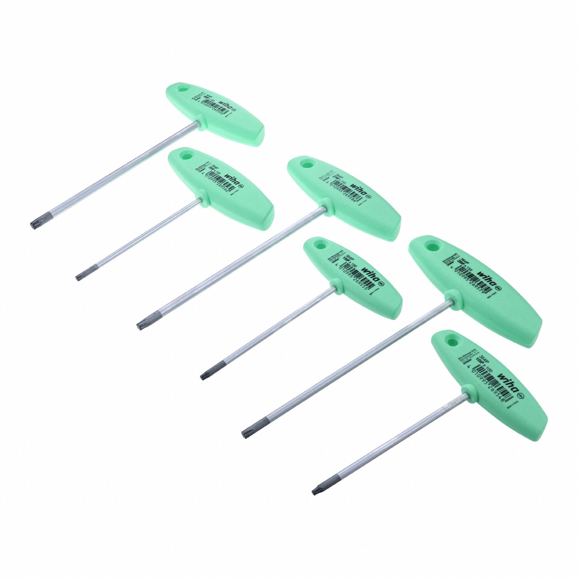 WIHA, Short, 6 Pieces, Torx and Torx Plus Key Sets - 885Z11|36496 ...