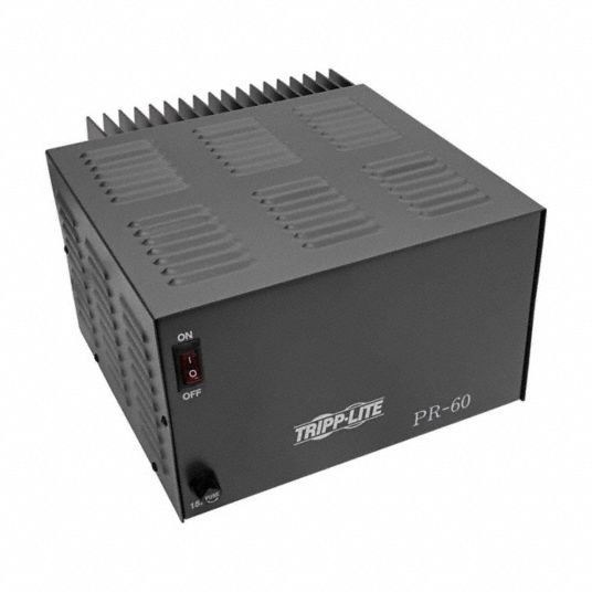 TRIPP LITE, Precision Regulated AC-to-DC Conversion, 120 V AC Input ...