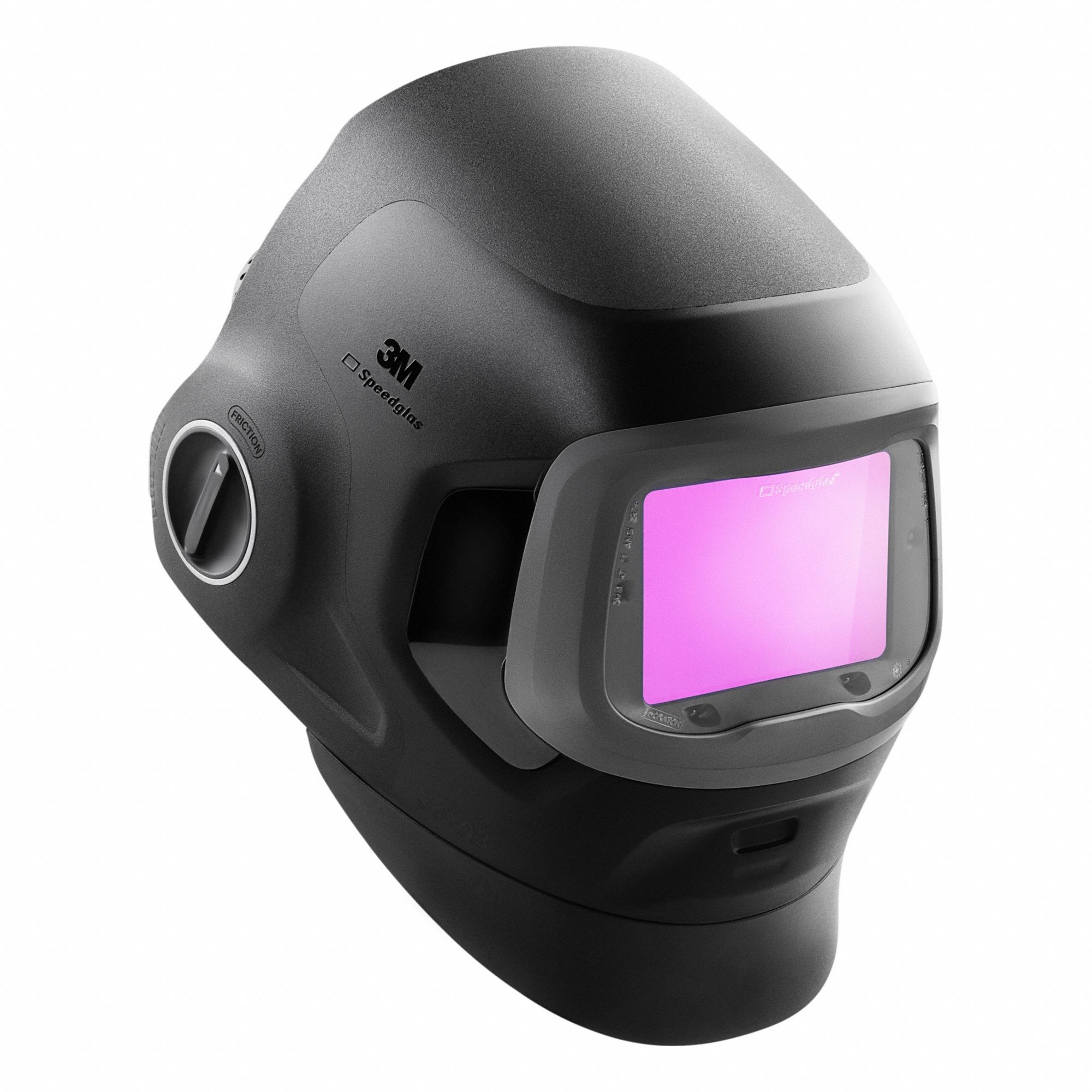 Welding Helmet,Black,Ratchet,PPA,Battery - Grainger