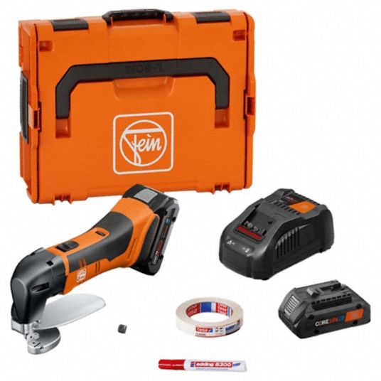 FEIN, 3 1/2 in Min. Cutting Radius, 6 ga Capacity (Steel), Nibbler ...