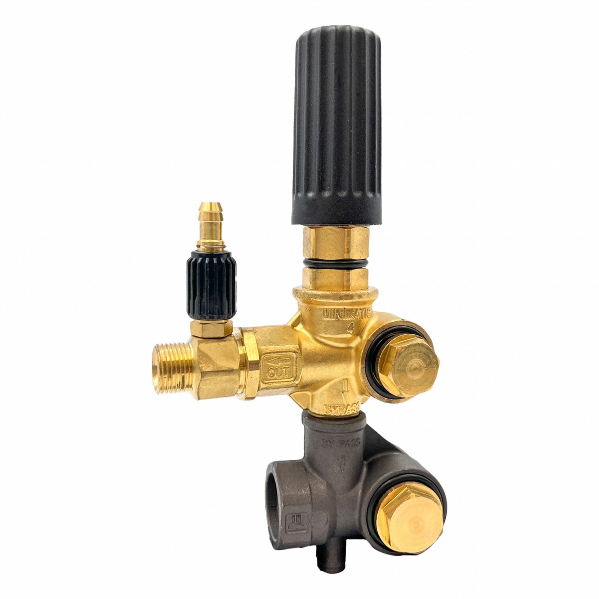 DAYTON, 1/2 in Bypass Connection Size, Brass, Valve - 1MDA1|1MDA1 ...