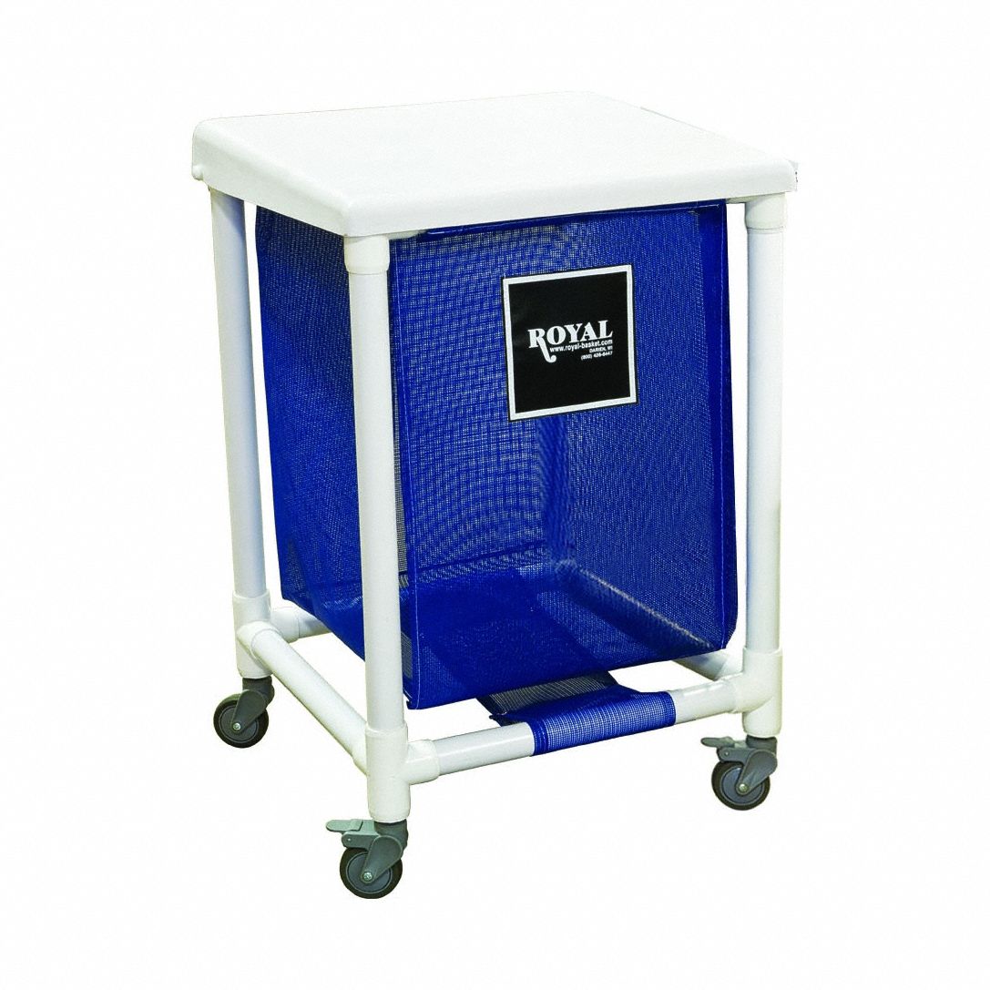 ROYAL BASKET TRUCKS, PVC Liner, Blue, PVC Hamper - 824AX2|G24-BBX-H1N ...