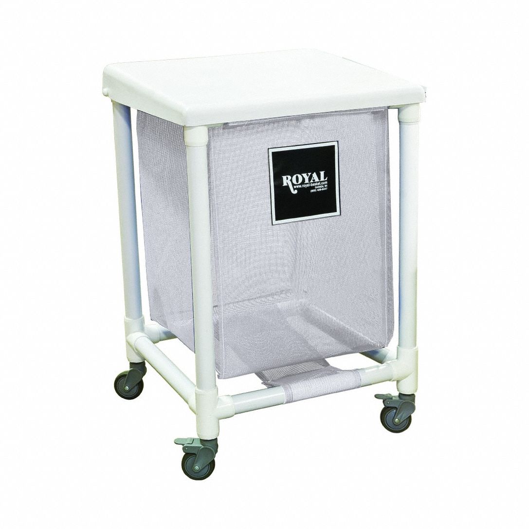 ROYAL BASKET TRUCKS, PVC Liner, White, PVC Hamper - 824AY4|G35-WWX-H1N ...