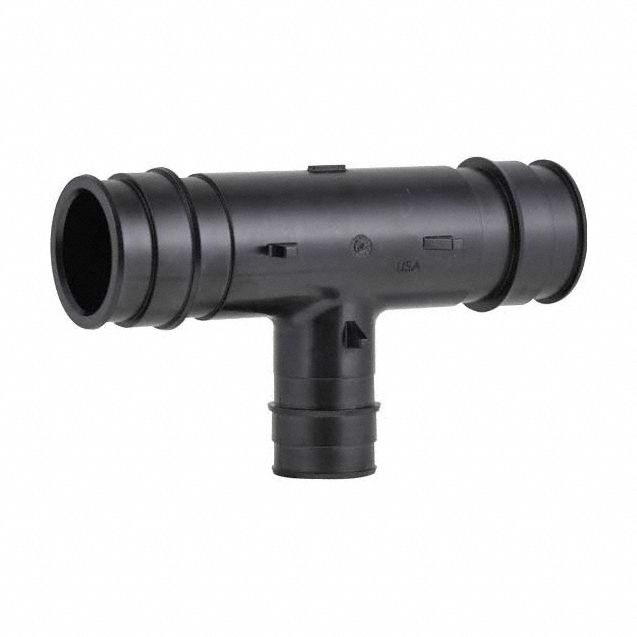 UPONOR, 3 in ID x 3 in ID x 3/4 in ID Size, Barbed x Barbed x Barbed x ...