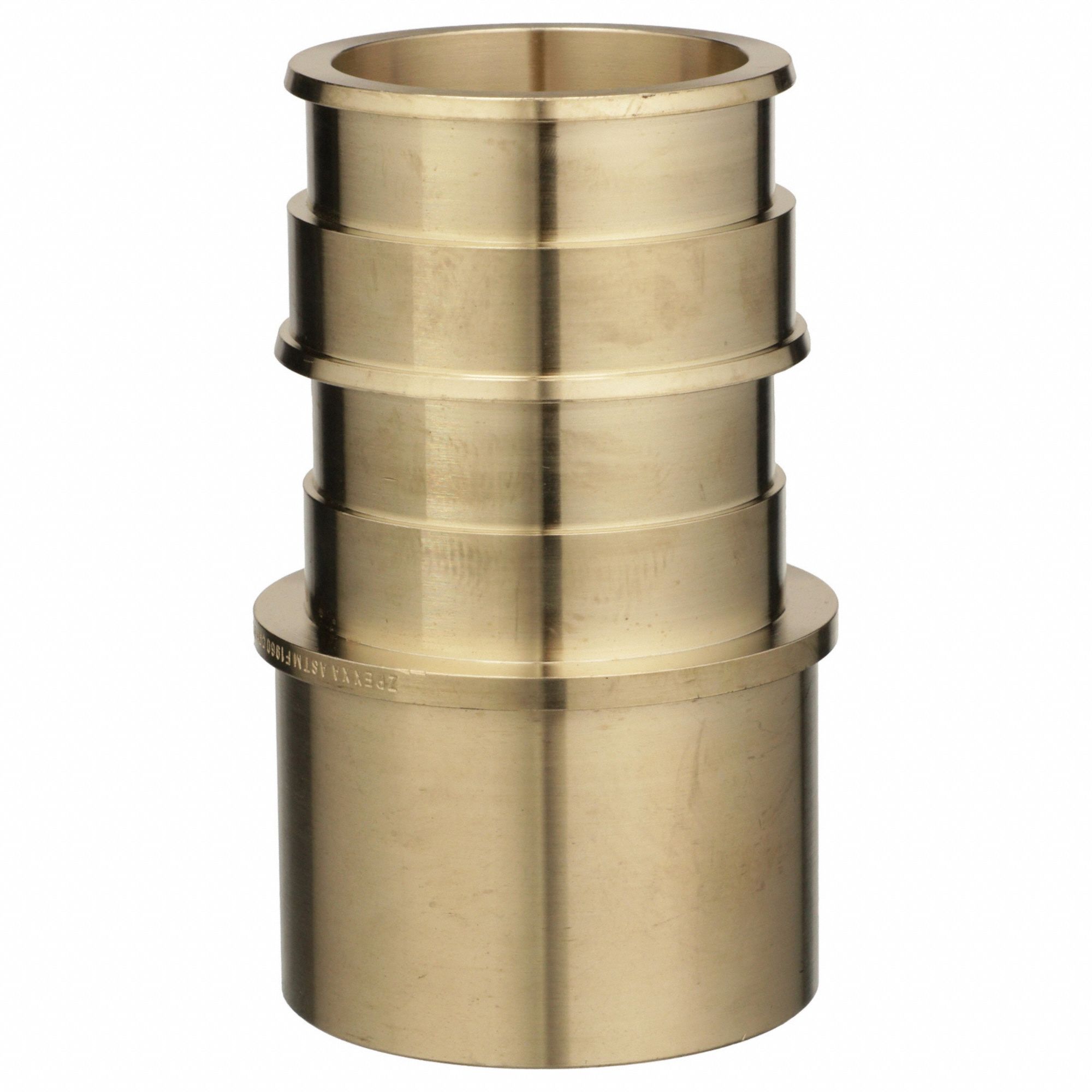 ZURN, 1 35/64 in ID x 2 in Pipe Size, Barbed x FTG, Barbed Fitting ...