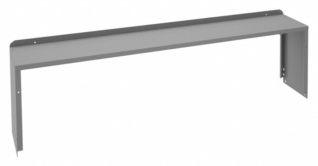TENNSCO, 72 in Overall Wd, 10 1/2 in Overall Dp, Shelf Riser - 1PA99|R ...