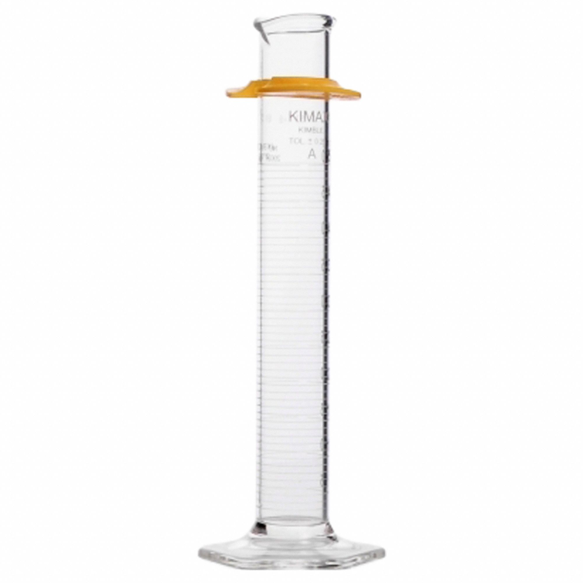 50 mL Capacity - mL, 1.7 fl oz Capacity - oz, Graduated Cylinder - 52NJ59|20026-50 - Grainger