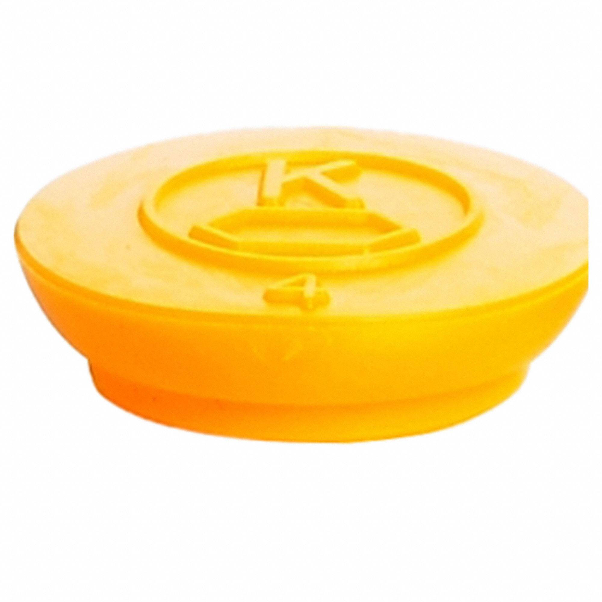Yellow, Polyethylene, Cap - 52NG77|28150R-4 - Grainger