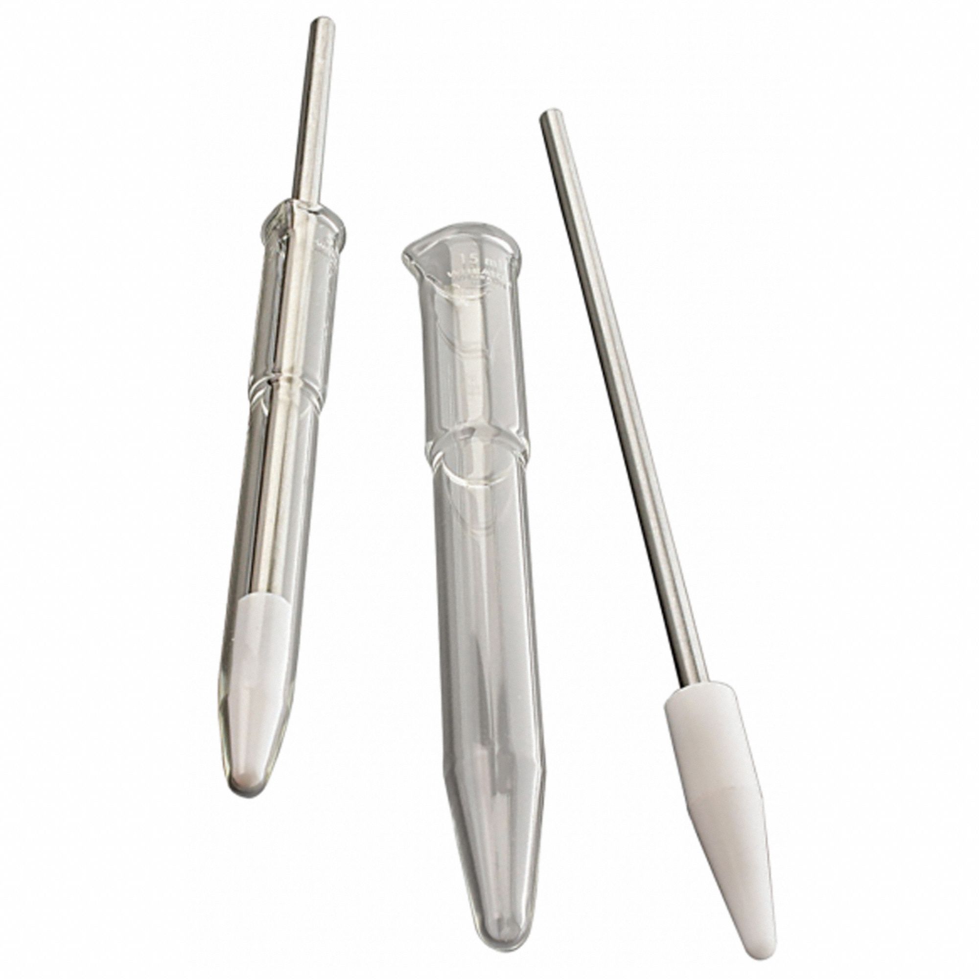 1 mL Capacity, 3/8 in Tube Dia, Tapered Tissue Grinder - 23NE46|358133 ...