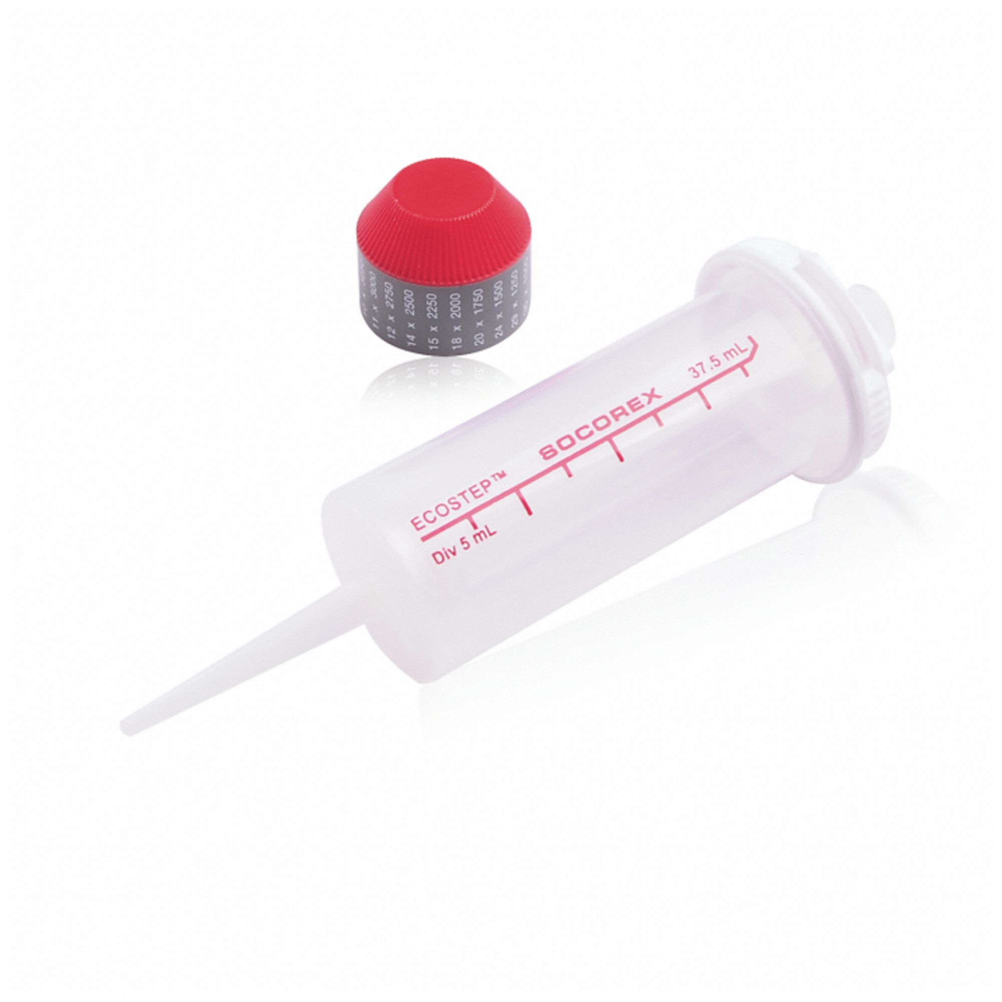 WHEATON, Polypropylene, 37.5 mL Capacity - Max, Pipettor Syringe ...