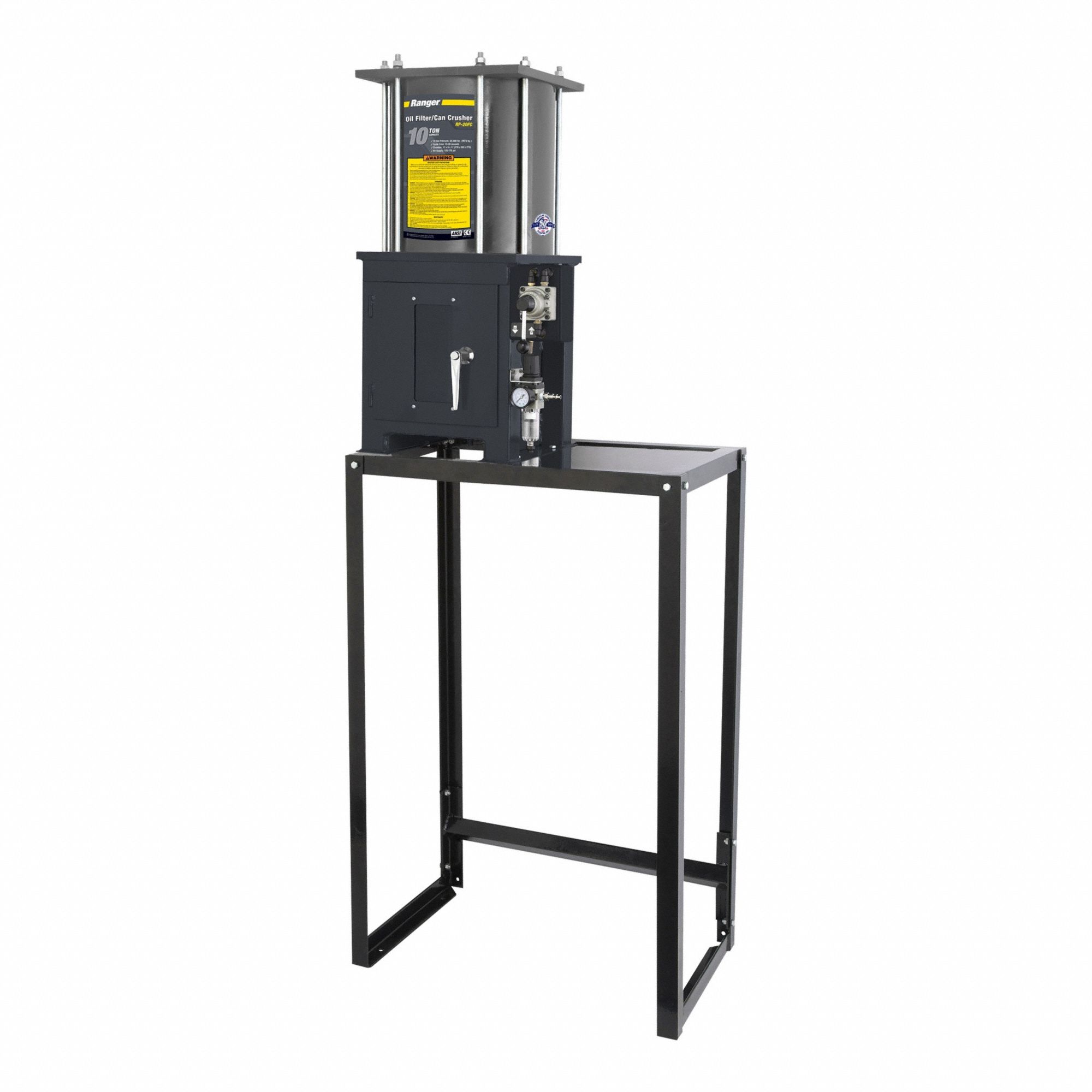 BENDPAK, Air, 10 ton Force Capacity, Oil Filter Crusher - 846FX4|RP ...