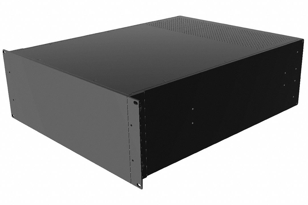 HAMMOND, Vented, Full-Wd, Rack-Mounted Instrument Enclosure - 819RW6 ...