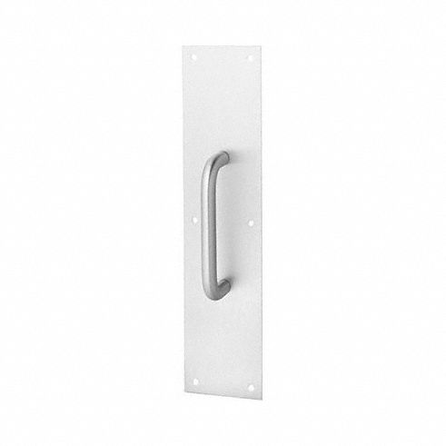 ROCKWOOD, 4 in Wd, 16 in Ht, Door Pull Plate - 2RGW2|102 X70C.3 - Grainger