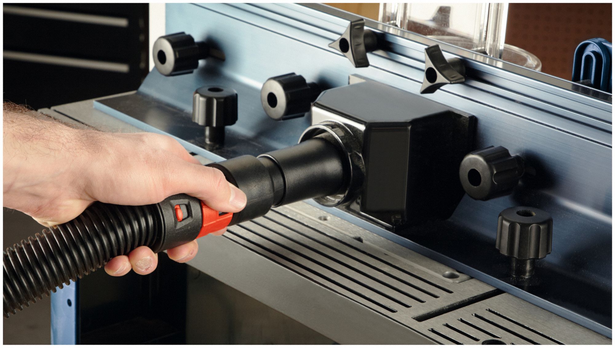 BOSCH Benchtop Router Table: 18 in Table Working Lg, 27 in Table ...