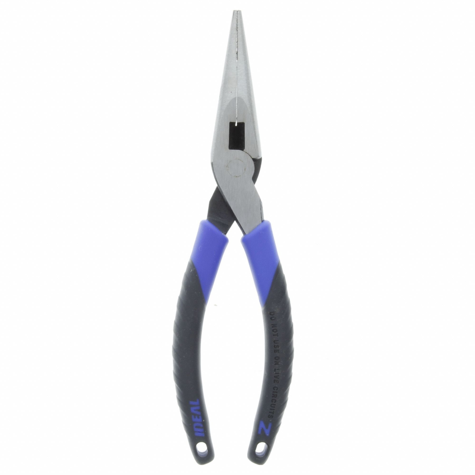 8 1/2 in Jaw Lg, Serrated, Long Nose Plier - 817ZX5|30-3038 - Grainger