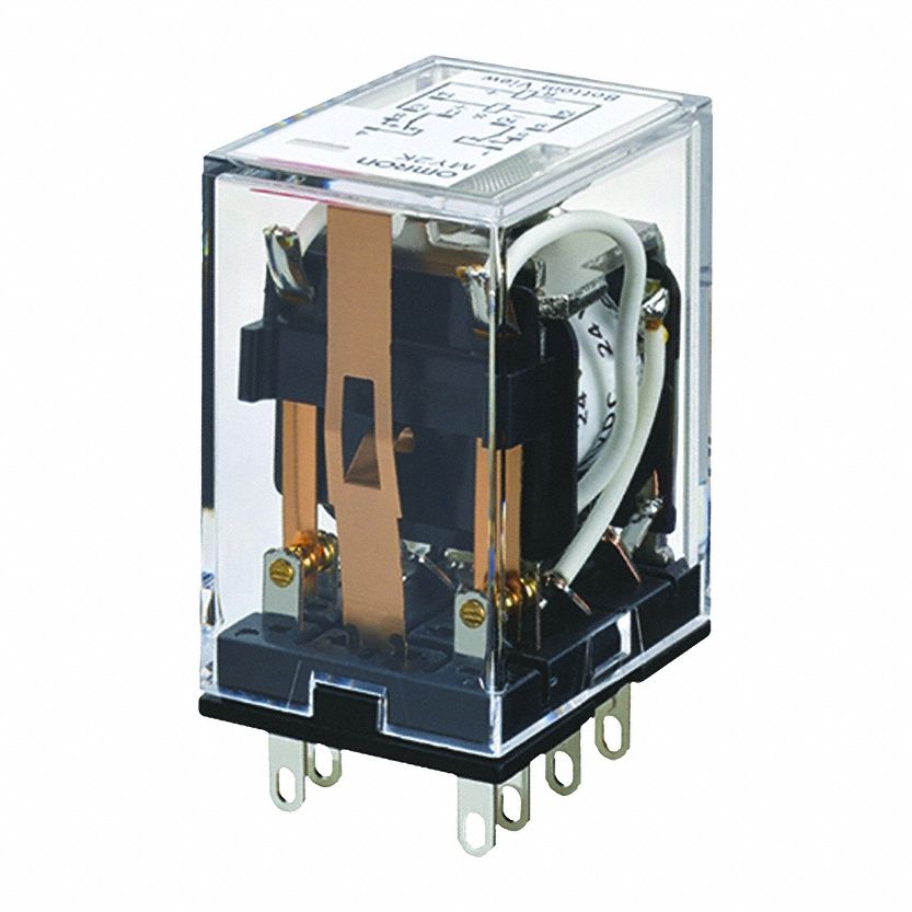 OMRON, Socket Mounted, 3 A Current Rating, General Purpose Latching ...