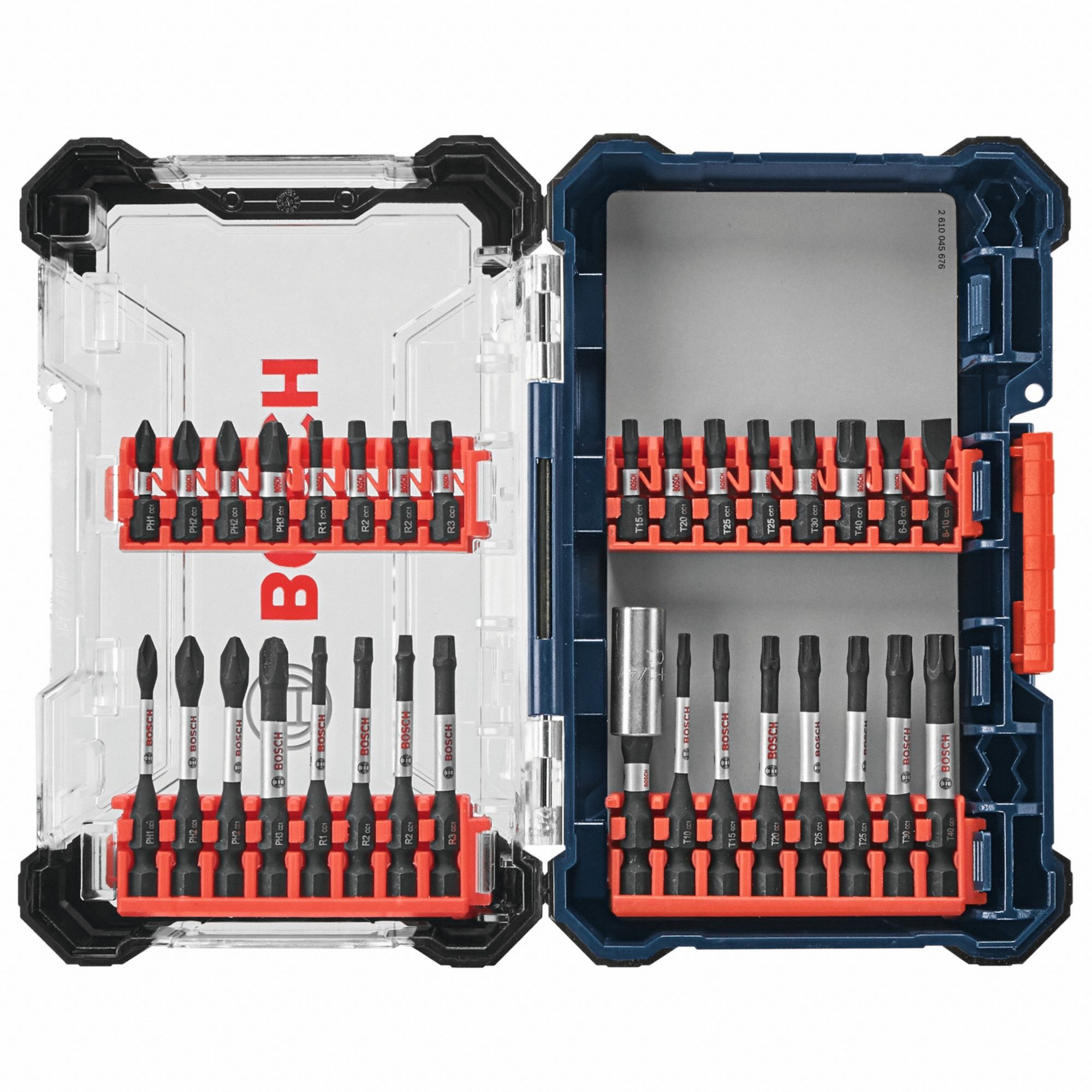 BOSCH, Impact Rated, Driver Bit Set, Driver Bit Set - 810XC2|SDMSD32 ...