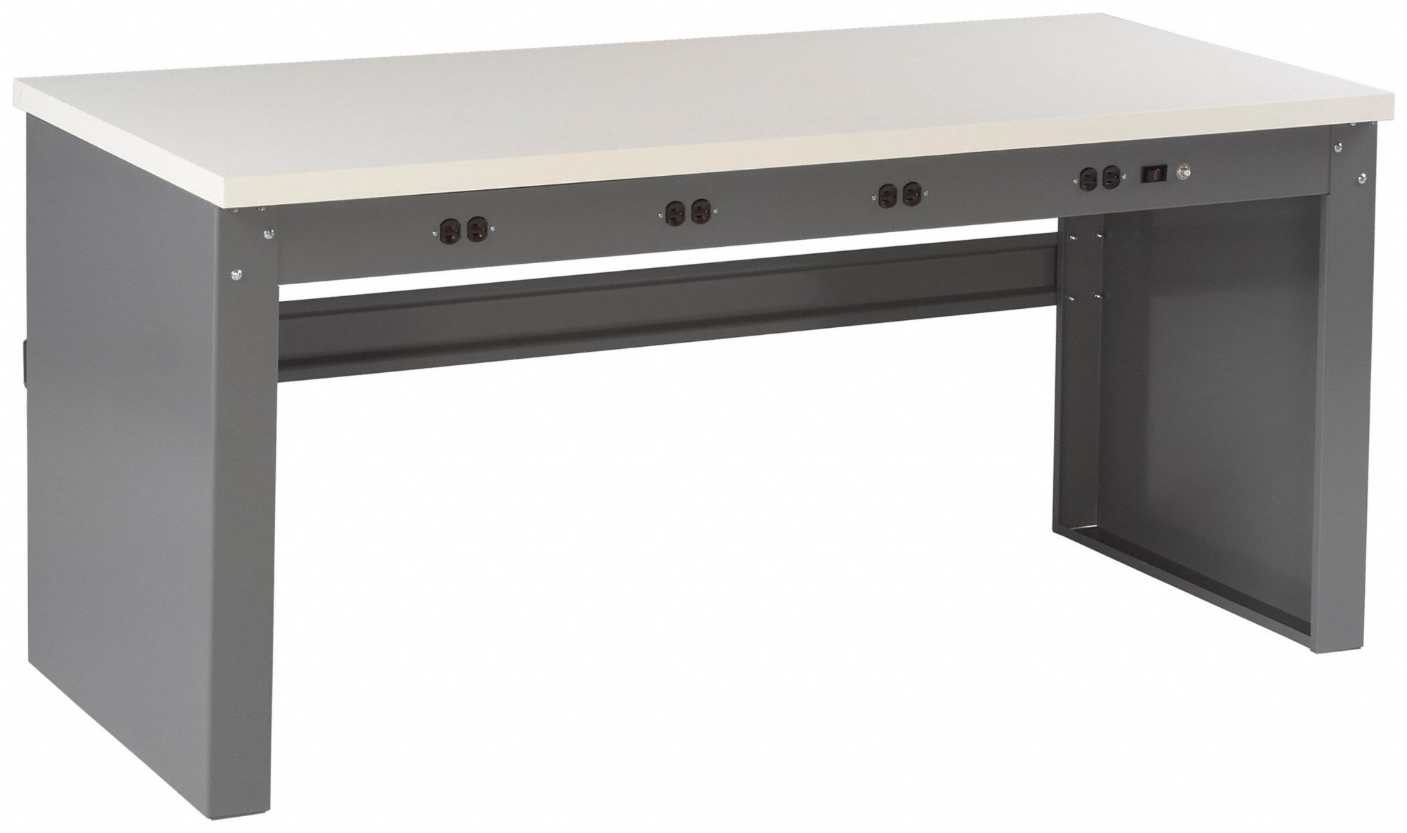 TENNSCO, Fixed Ht, Laminate, Workbench - 39FL31|EB-1-3072P - Grainger