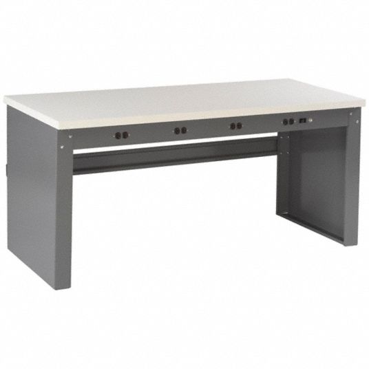TENNSCO, Fixed Ht, Laminate, Workbench - 39FL31|EB-1-3072P - Grainger