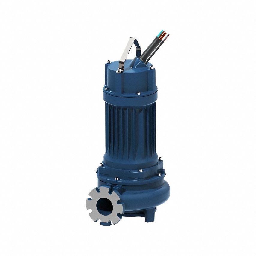 FRANKLIN ELECTRIC, Ductile Iron, Three Phase, Sewage Ejector Pump ...