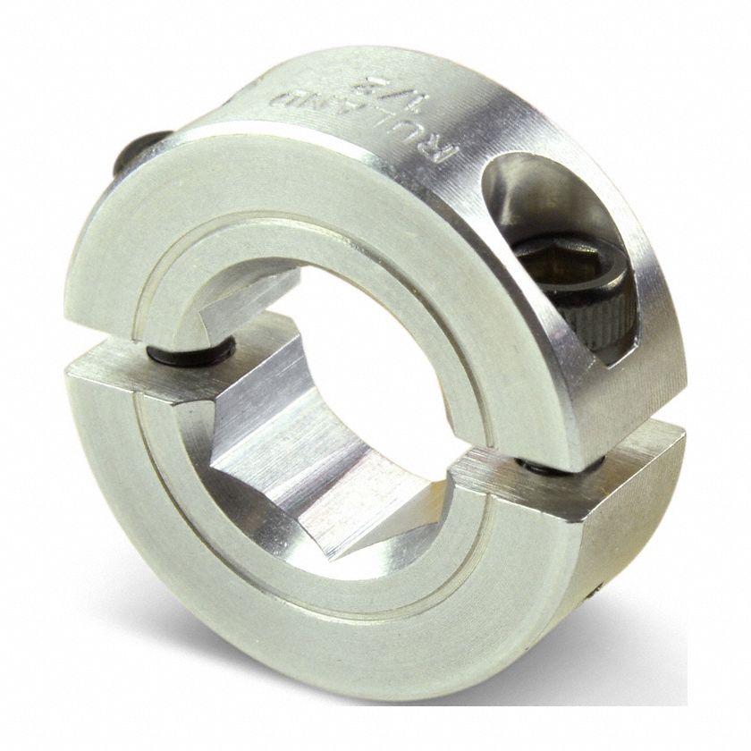 RULAND MANUFACTURING, For Hexagonal Shaft Type, 7/16 in Bore Wd, Hex ...