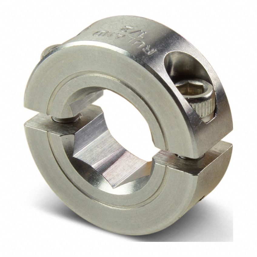 RULAND MANUFACTURING, For Hexagonal Shaft Type, 7/16 in Bore Wd, Hex ...