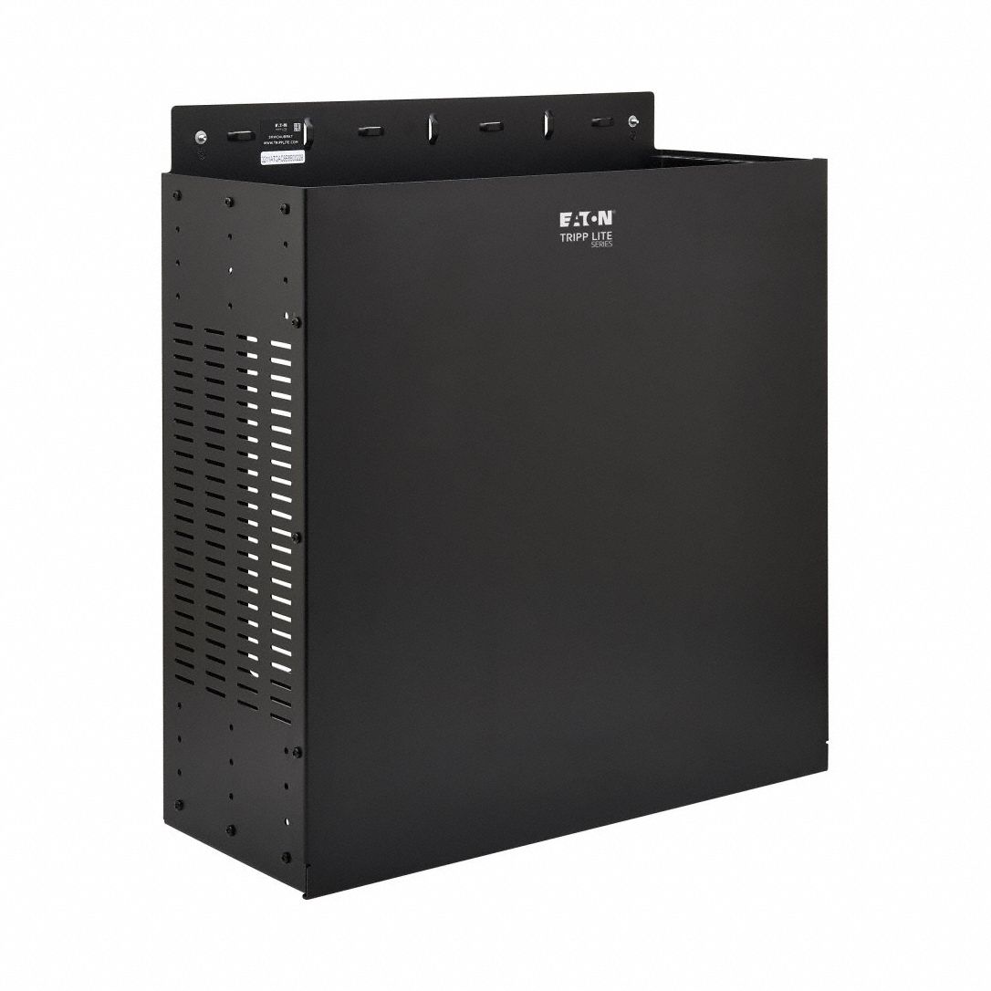 EATON TRIPP LITE, 4 Rack Units, 21 1/2 in x 20 1/8 in x 8 in, Mini ...