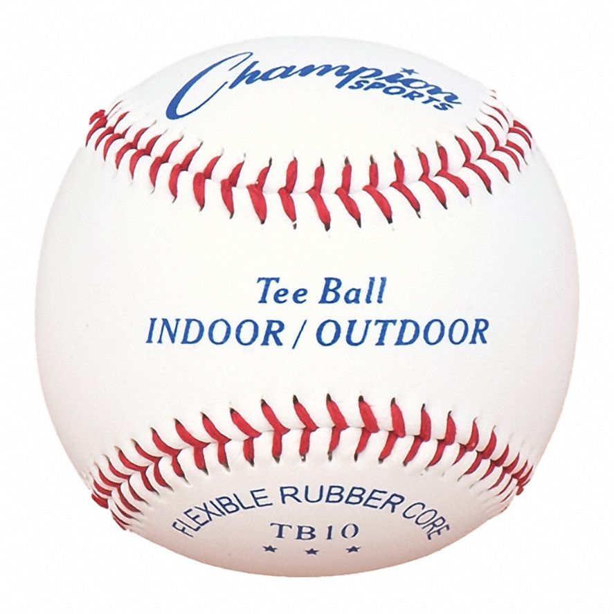 CHAMPION SPORTS, White, Synthetic Leather, Baseball Set - 817JJ7|tb10 ...