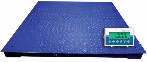 ADAM EQUIPMENT, 5,000 lb Wt Capacity, 47 1/4 in Weighing Surface Dp ...