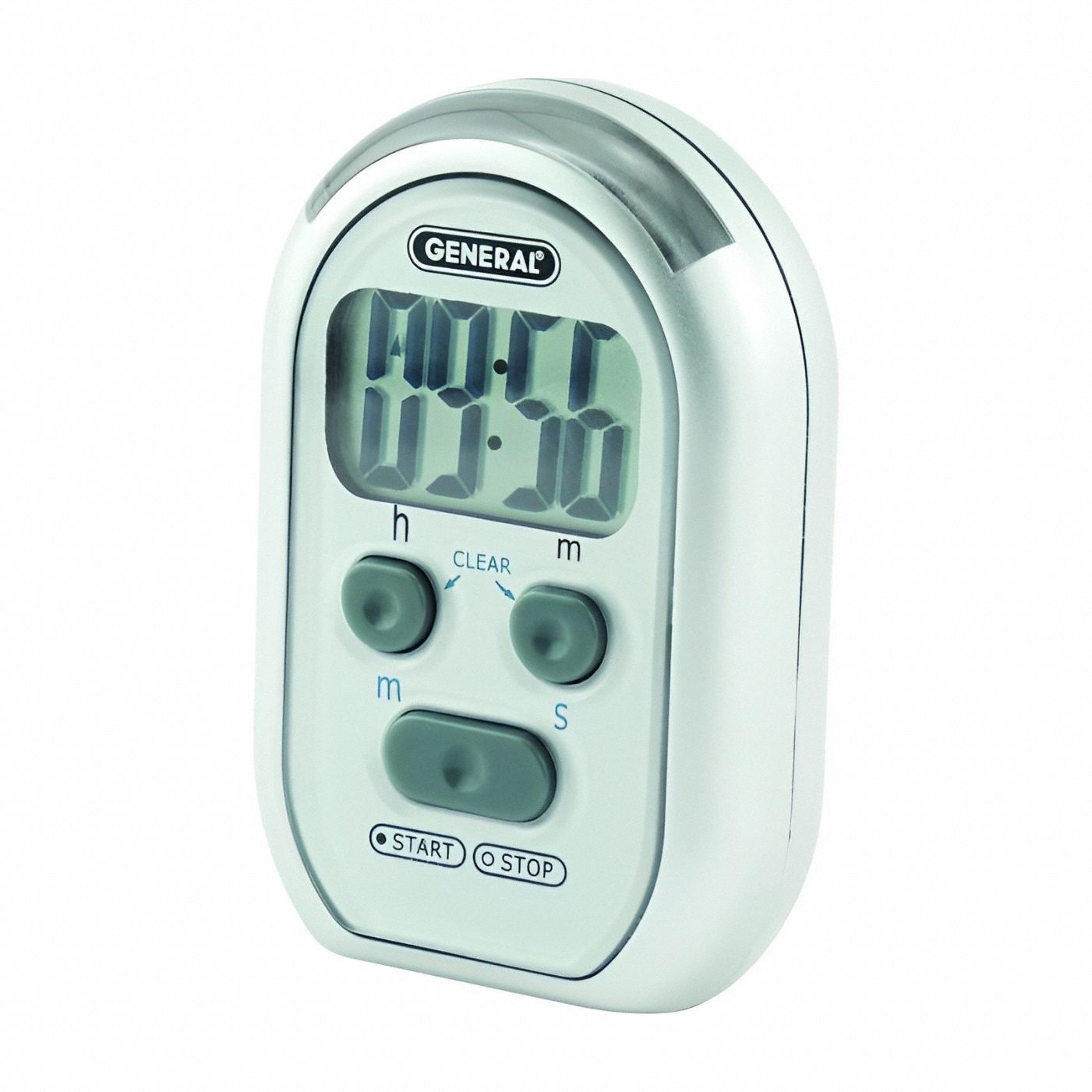 GENERAL, 1 1/4 in x 3 in x 2 in, 1 1/4 in Overall Dp, Digital Timer ...