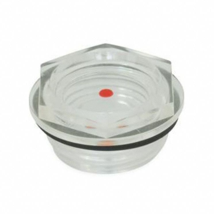 JW WINCO, Nylon/Plastic, Type G, Sight Glass - 912H60|TLT-G1/4 - Grainger