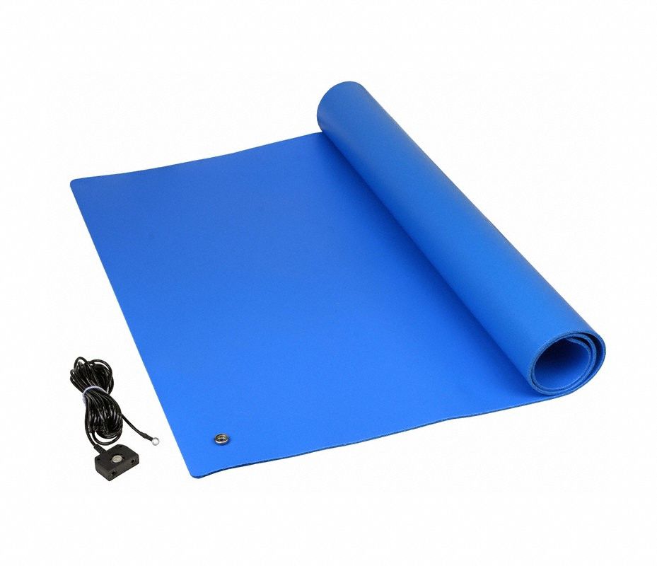 SCS Tapete Disipativo,Azul,2 x 4 pies - Tapetes Antiestáticos para ...